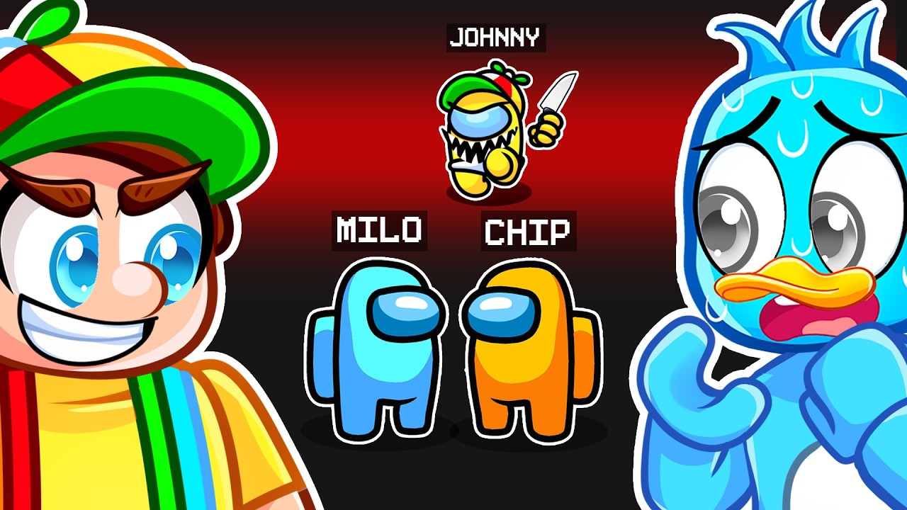 Johnny is SUPER SUS in Among Us!
