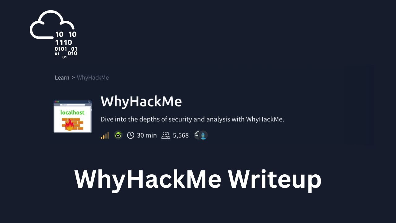 WhyHackMe Writeup | Tryhackme