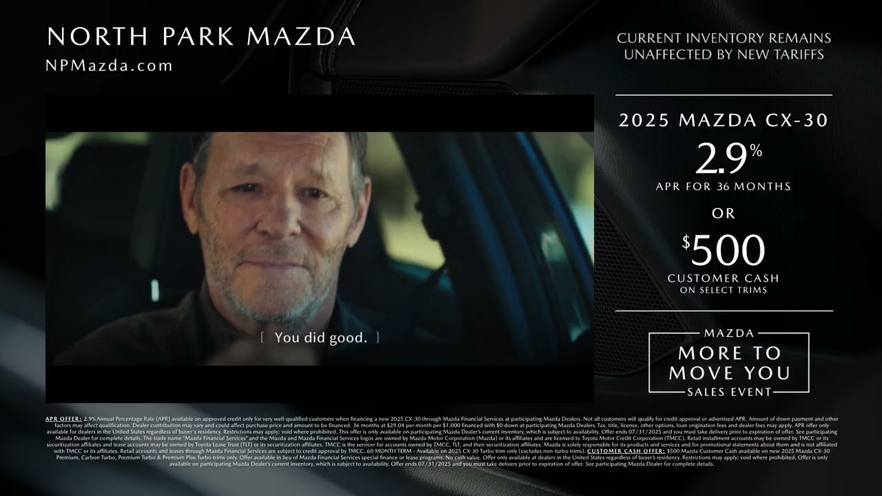 Save On Your New 2025 Mazda CX-30!