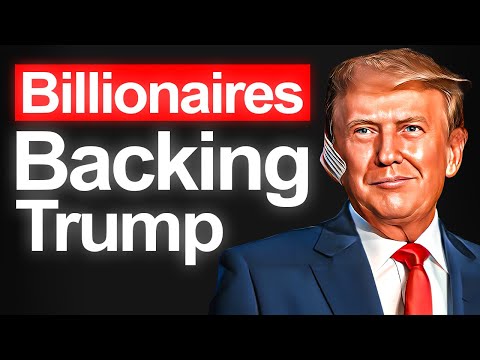 $1B vs $100B - POWERFUL Billionaires Backing Trump's 2024 Campaign