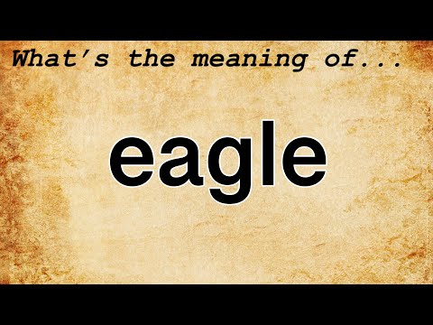 Eagle Meaning : Definition of Eagle