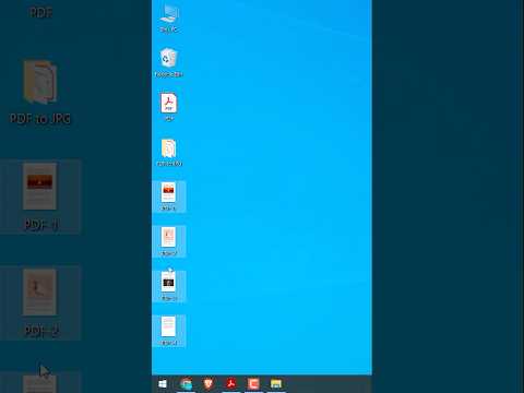 I found a free PDF to JPG converter app