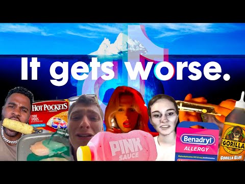 The DUMBEST TikTok Trends Iceberg Explained