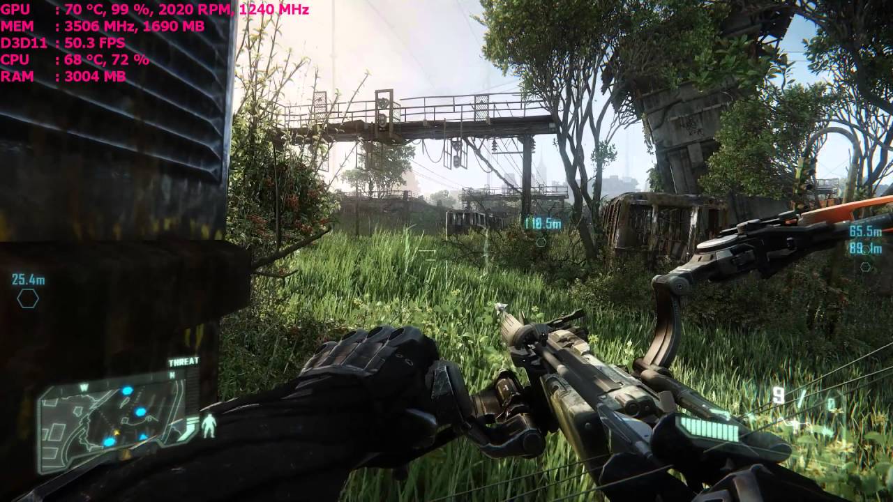 B2G - Crysis 3 - benchmark sequence for CPU test