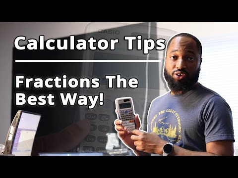 Calculator Tips #1 Doing Fractions the best way | Casio 115 Es Plus | CSEC MATH