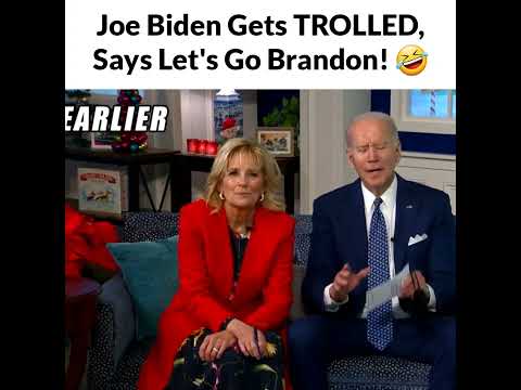 Joe Biden Says "Let's Go Brandon!"
