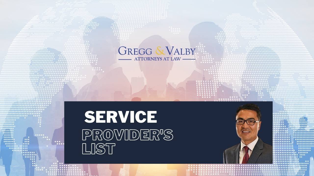 The service provider list explained