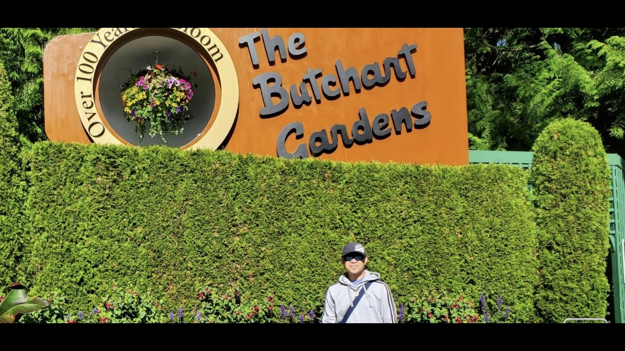 #183 Butchart garden tour with carousel ride, Victoria B C  Canada