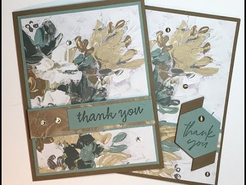 Fancy Flora Thank You Card