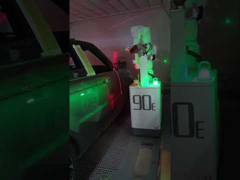 robot de peinture par pulvérisation intelligent