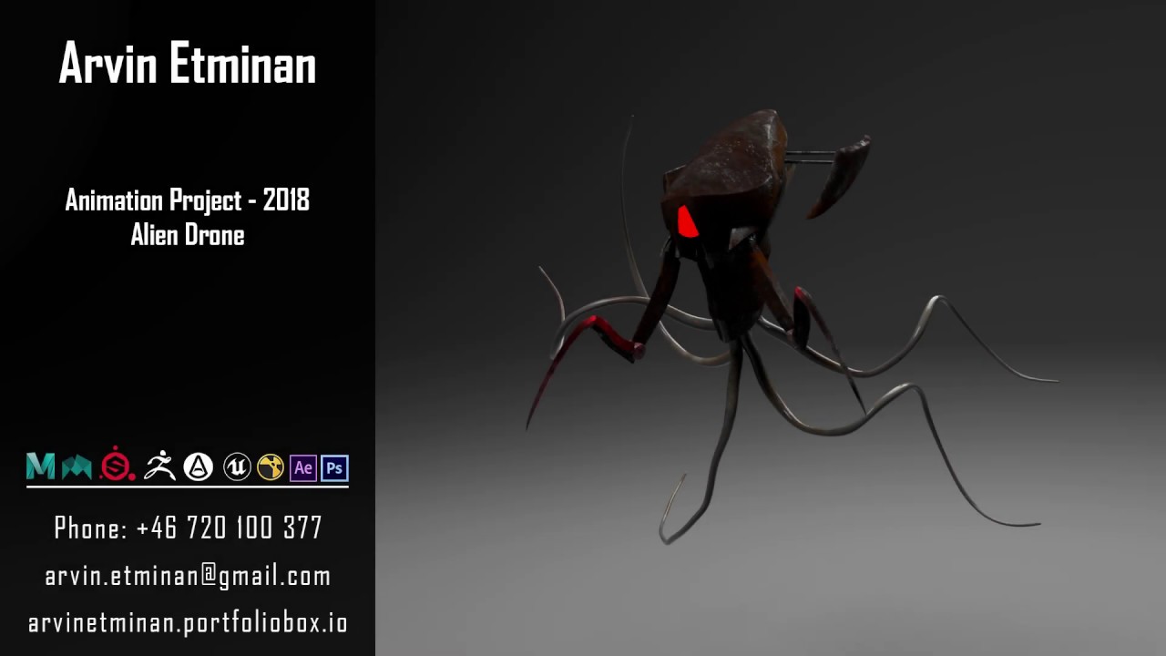 Animation Project - Alien Drone