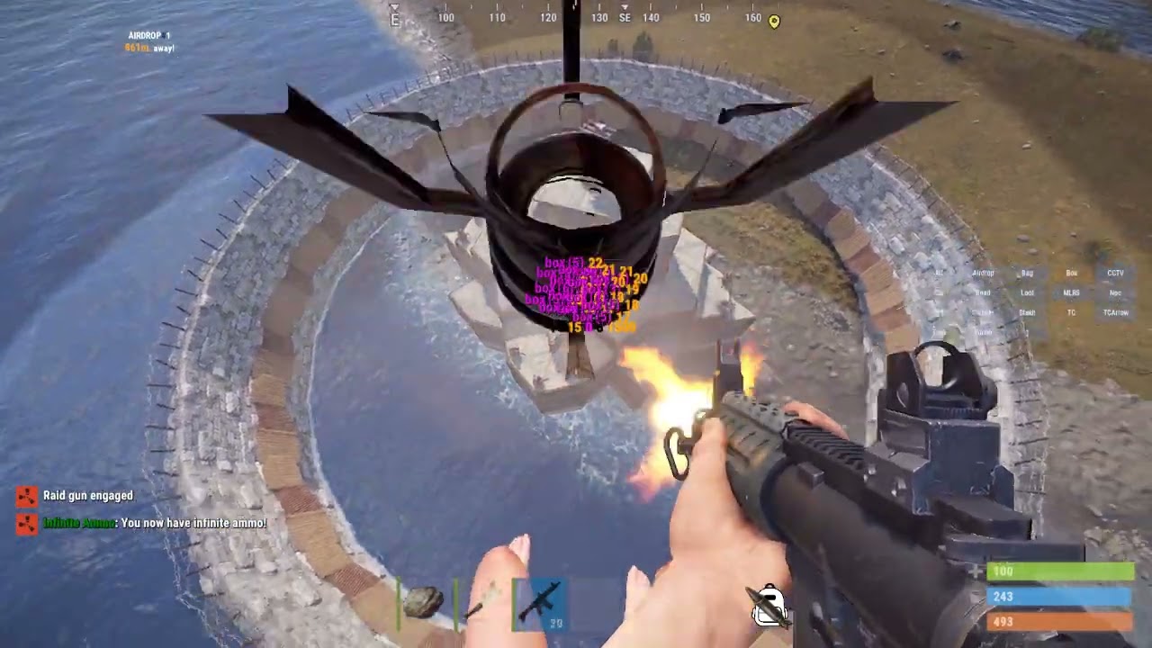 Rust Raidable Bases Test