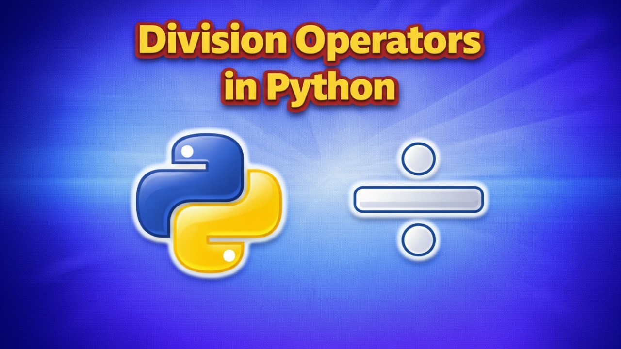 Division Operators in Python | Python Programming #11