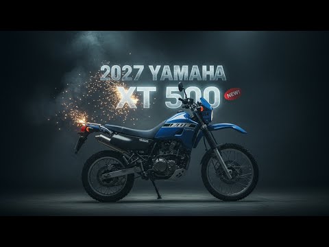 2027 Yamaha XT 500 Blue Color Edition – A Bold Comeback of the Iconic Dual-Sport Legend🔥‼️