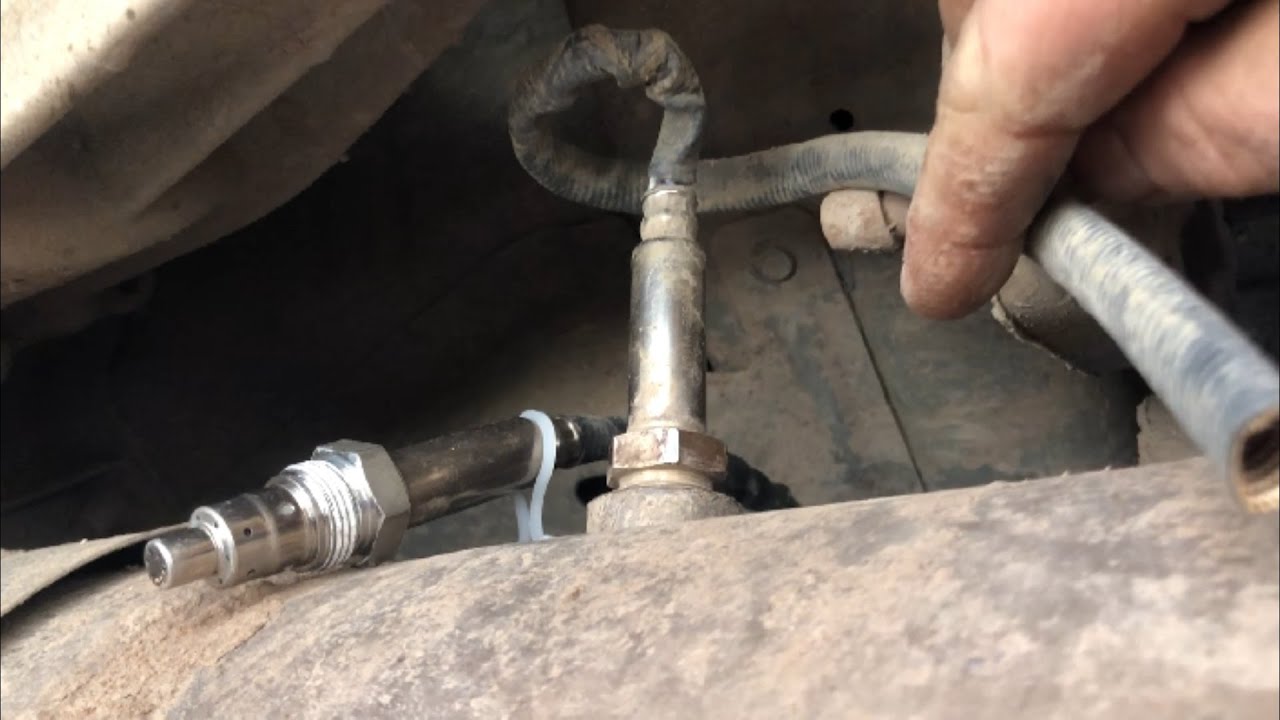 Replacing NOX/ O2 Sensor 1 Bank 1 2022 F250 Diesel- Location and Replacement