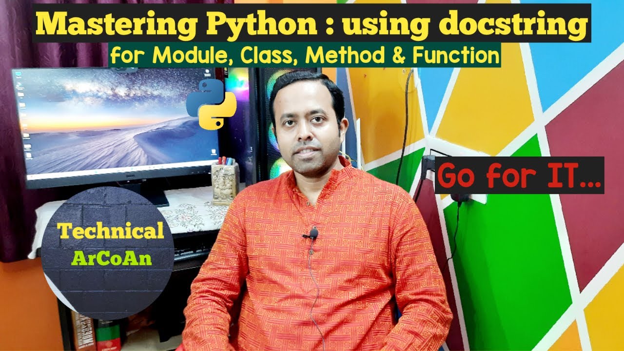 Mastering Python: A Comprehensive Guide to using Docstrings for Module, Class, Method & Function