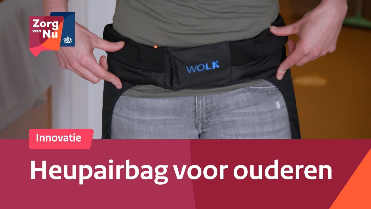 Heupairbag, hulpmiddel om letsel aan de heup door vallen te voorkomen ...