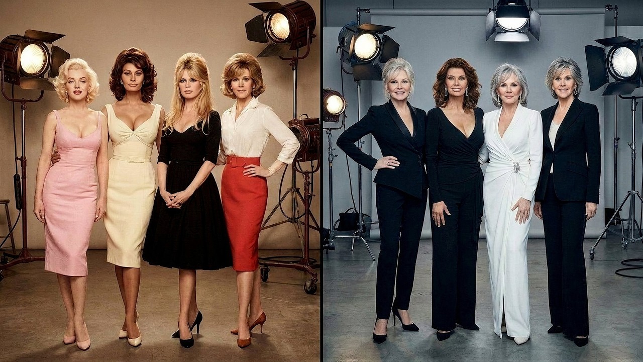 Top 25 Hollywood Bombshells of the 60s — Then & Now