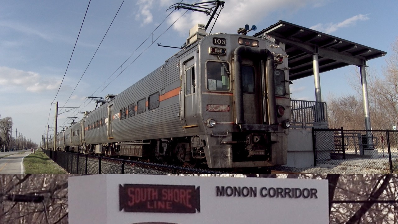 America's NEWEST Passenger Rail Line: Opening Day on the South Shore Line's Monon Corridor!
