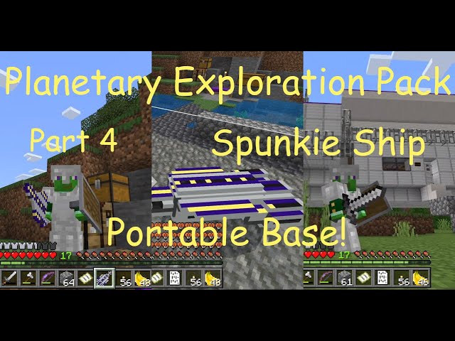 Spunkie Ship Part 4 of the Planetary Exploration Pack - Portable Base ...