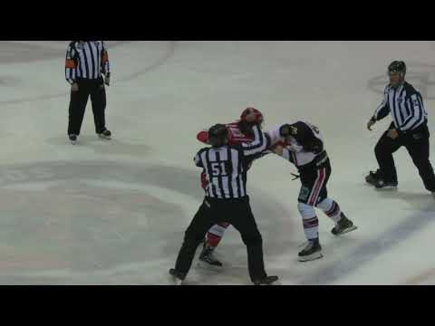 Justin Doucet vs. Dany Potvin, November 12, 2021 - Pétroliers du Nord ...