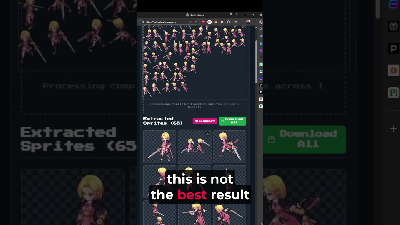 This Free Sprite Extractor is a Game Changer! #godot