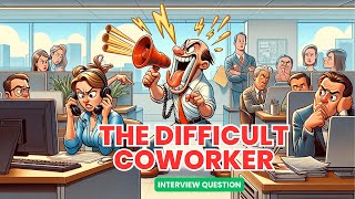 Describe a time when you had to deal with a difficult coworker. How did ...