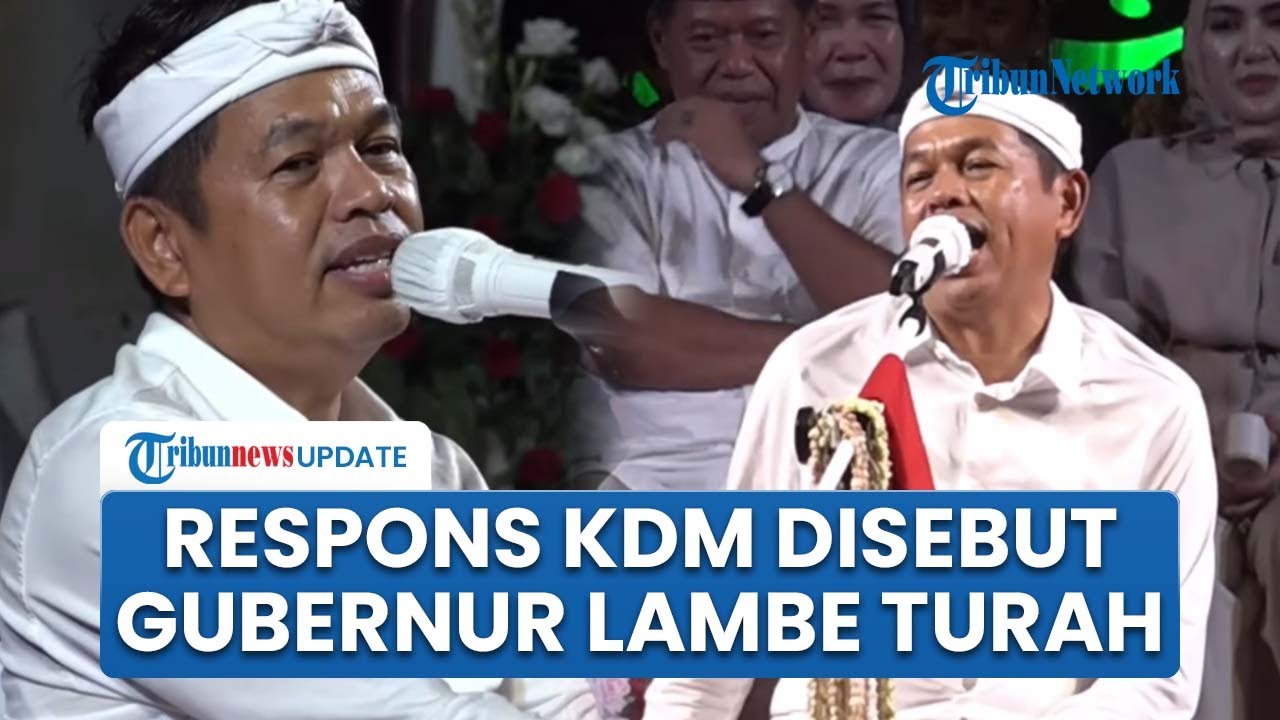 Respons Santai Dedi Mulyadi Disebut Gubernur Lambe Turah oleh Anggota DPR RI: Janji ke Rakyat ...