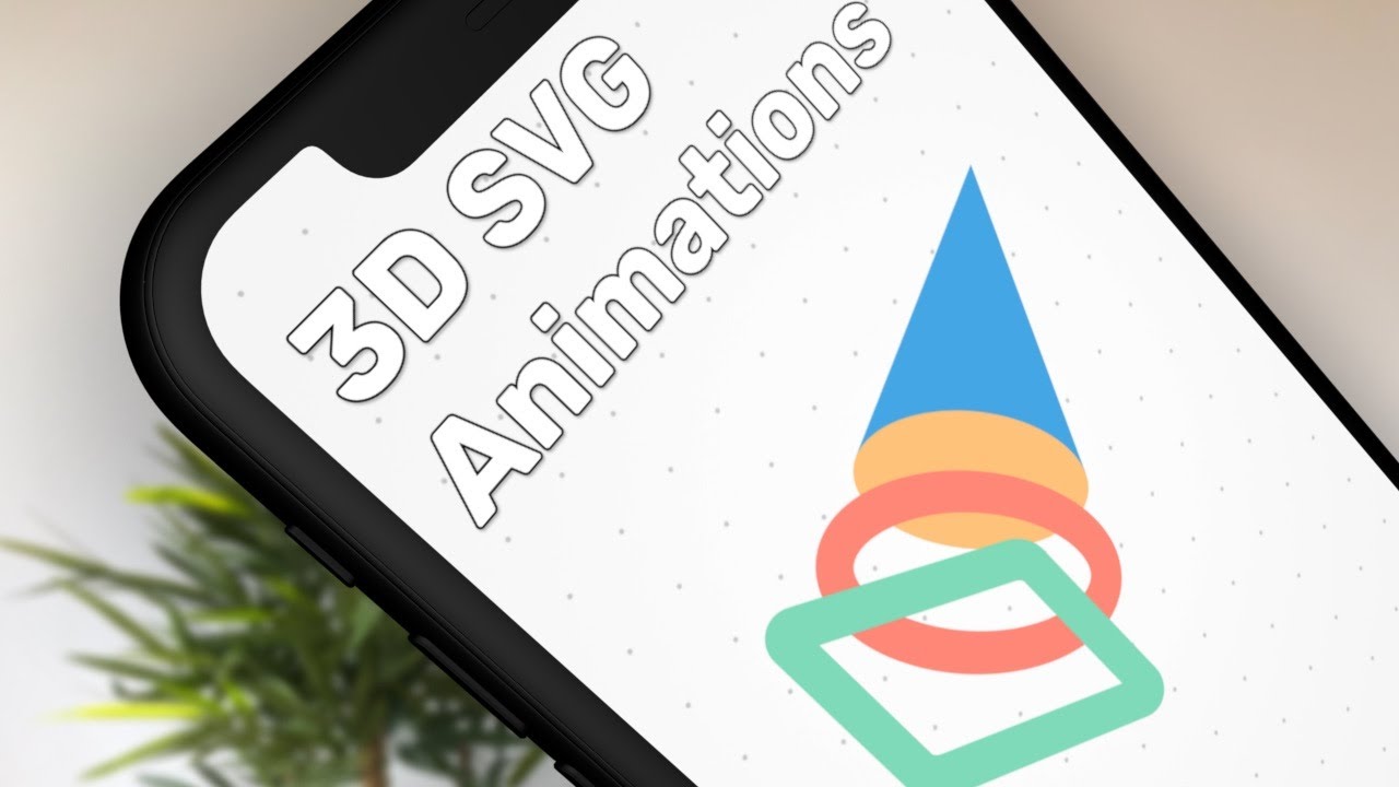 React Native SVG 3D Animations