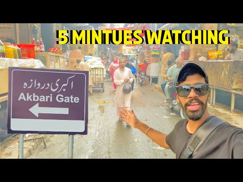 Akbari Gate walking tour 2023 Lahore Ki Famous Bigest Wholesale Market Hussnain Hashmi Vlogs 2023