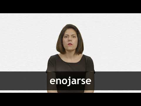 English Translation of “ENOJARSE” | Collins Spanish-English Dictionary
