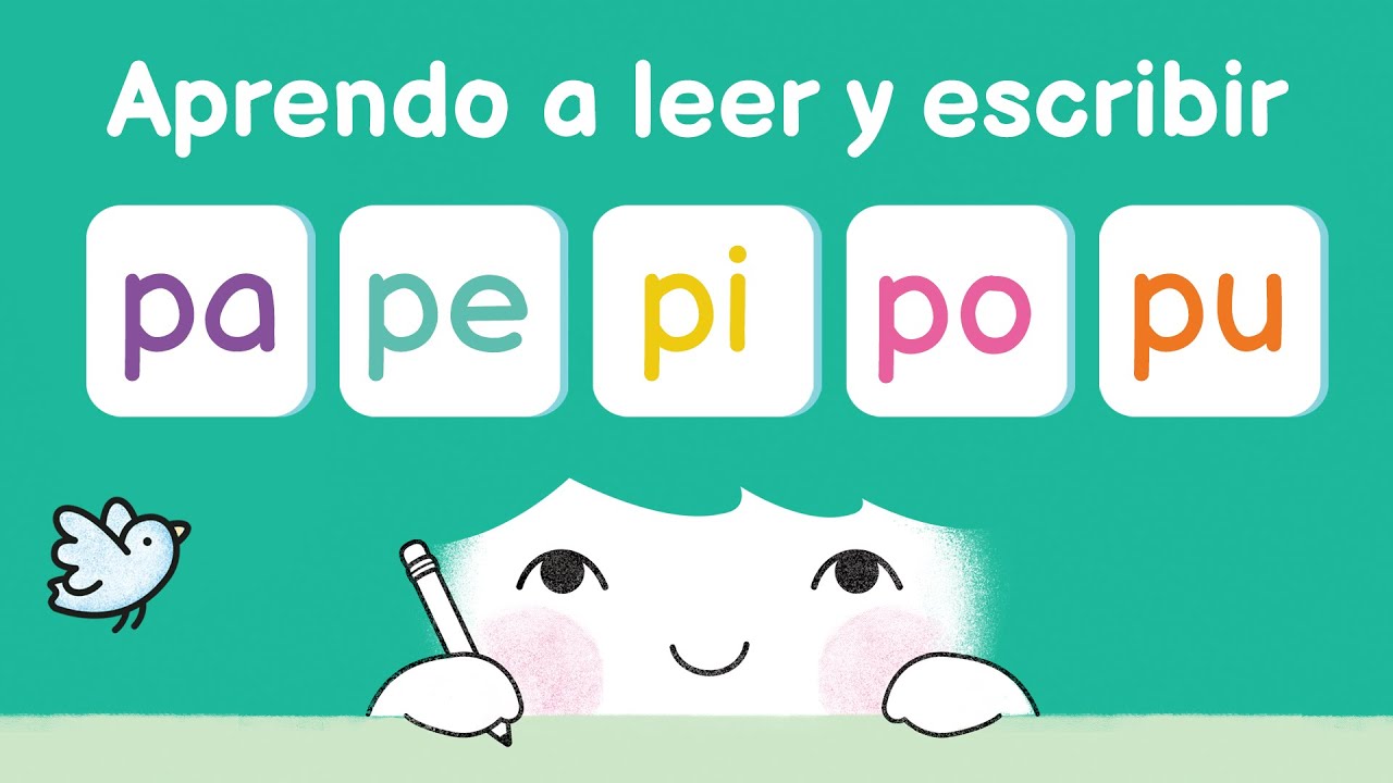Aprender a leer las sílabas  pa pe pi po pu