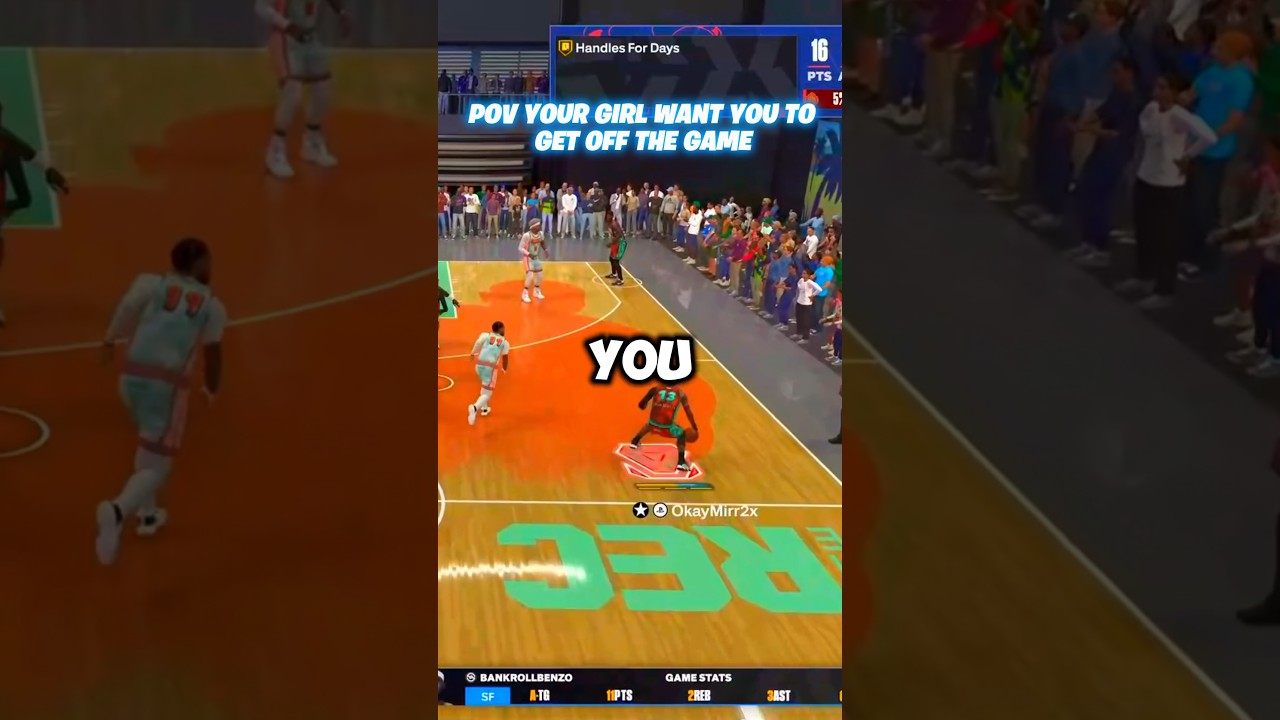 POV your girl want you to get off the game #2kcommunity #viral #funnyvideos #funny #shorts #trending