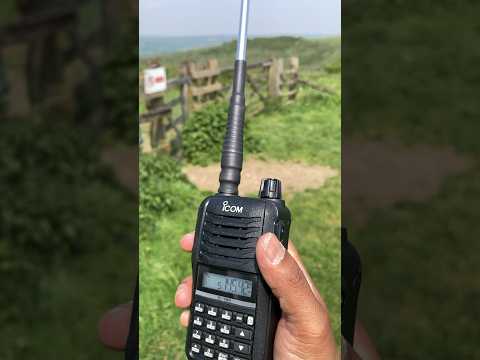 Icom V86 (7w power) with Smiley 2m half wave telescopic antenna - SOTA