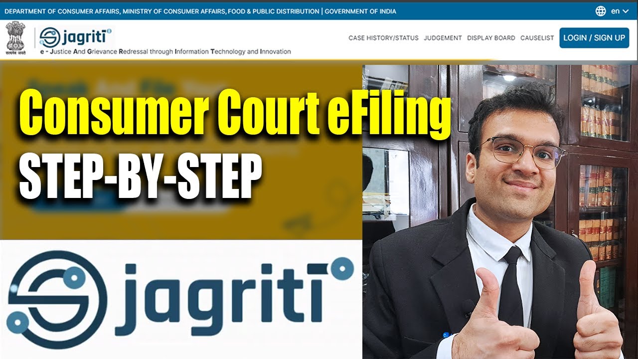 How to do Consumer Court eFiling? Step-by-Step Guide | Complete process in easy language | eJagri...