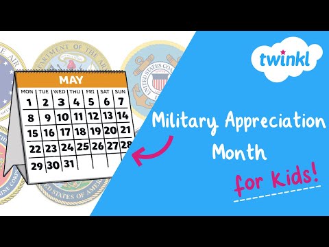 All About Military Appreciation Month | What Are the Branches of the US Military? | Twinkl USA
