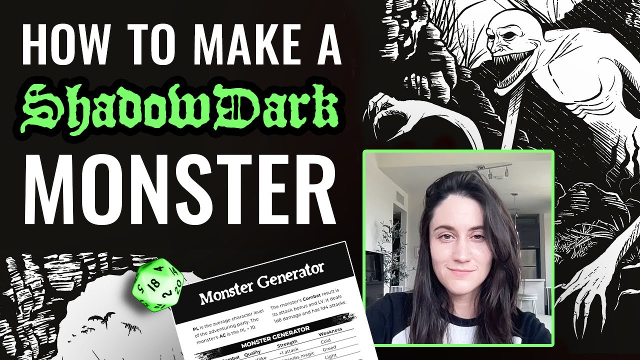 Boneless Demons?! Let's Make A Shadowdark Monster!