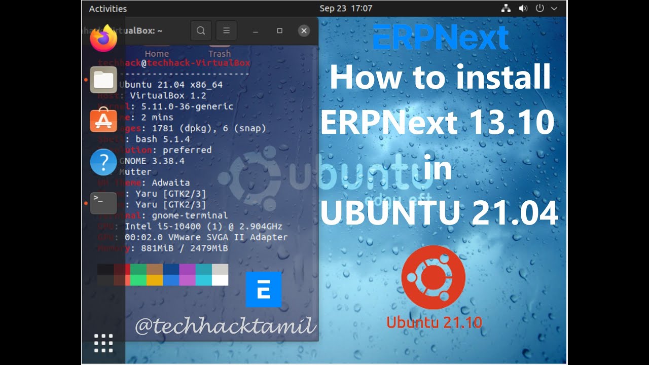 How to Install Step By Step ERPNext 13 on Ubuntu 21.04 - ERPNext - Frappe Forum