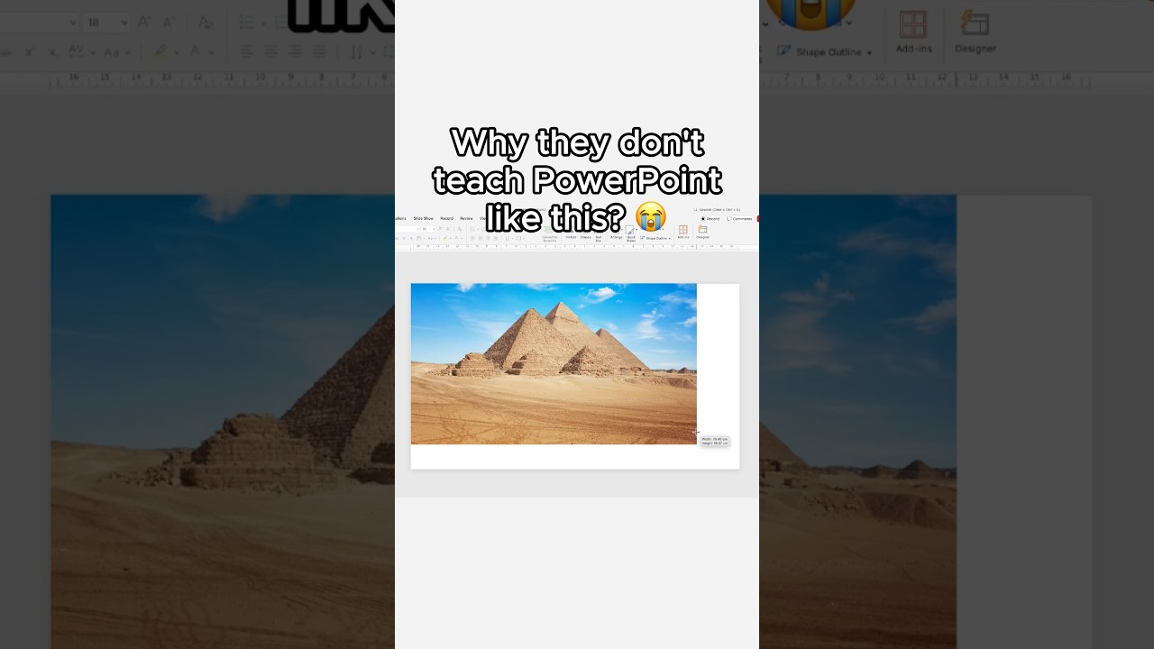 This PowerPoint Trick is so easy 💫 #powerpoint #presentation #tutorial