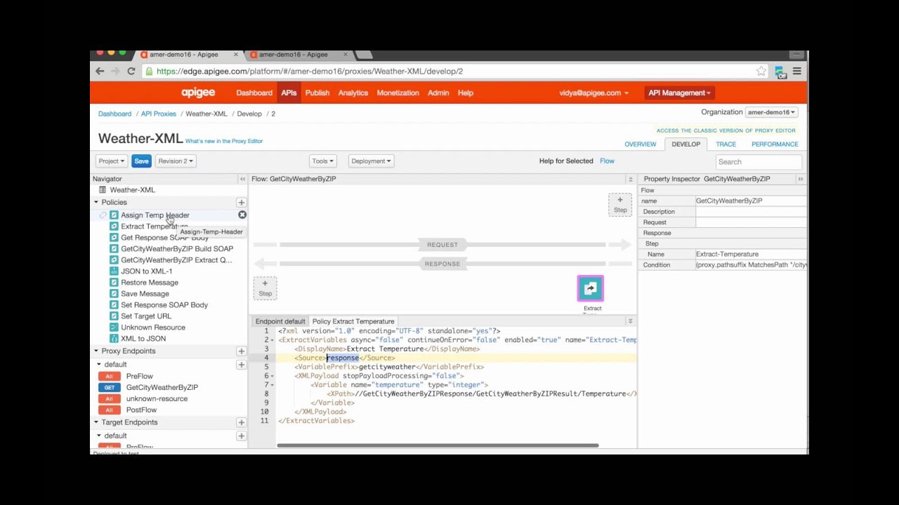 Extract Variables XML or JSON