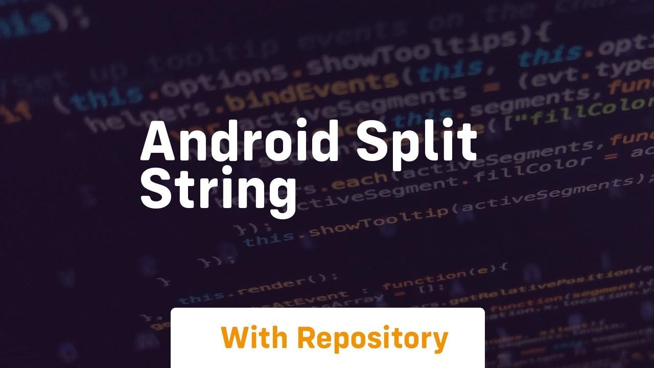android split string