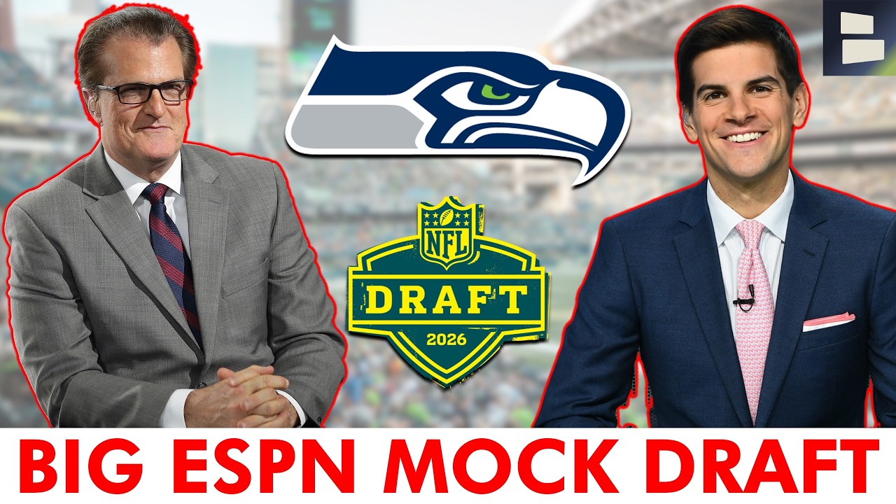 🚨BRAND NEW: ESPN 3-Round Seattle Seahawks 2026 NFL Mock Draft | Mel Kiper Jr. + Field Yates