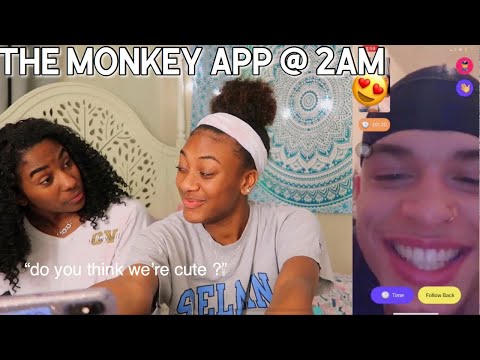 TALKING TO STRANGERS ONLINE AT 2AM || Monkey App