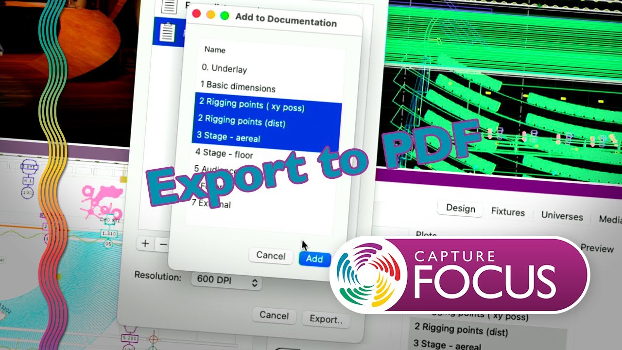 Capture Focus: Export to PDF