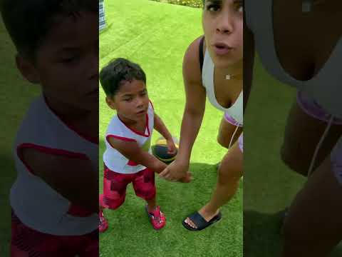 Mom and dad catch son working out by himself then this happened #shorts