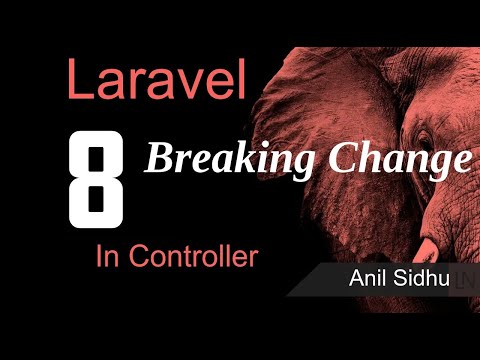 Learn Laravel 8 tutorial Breaking Change in for controller Target class does not exist - Mind Luster