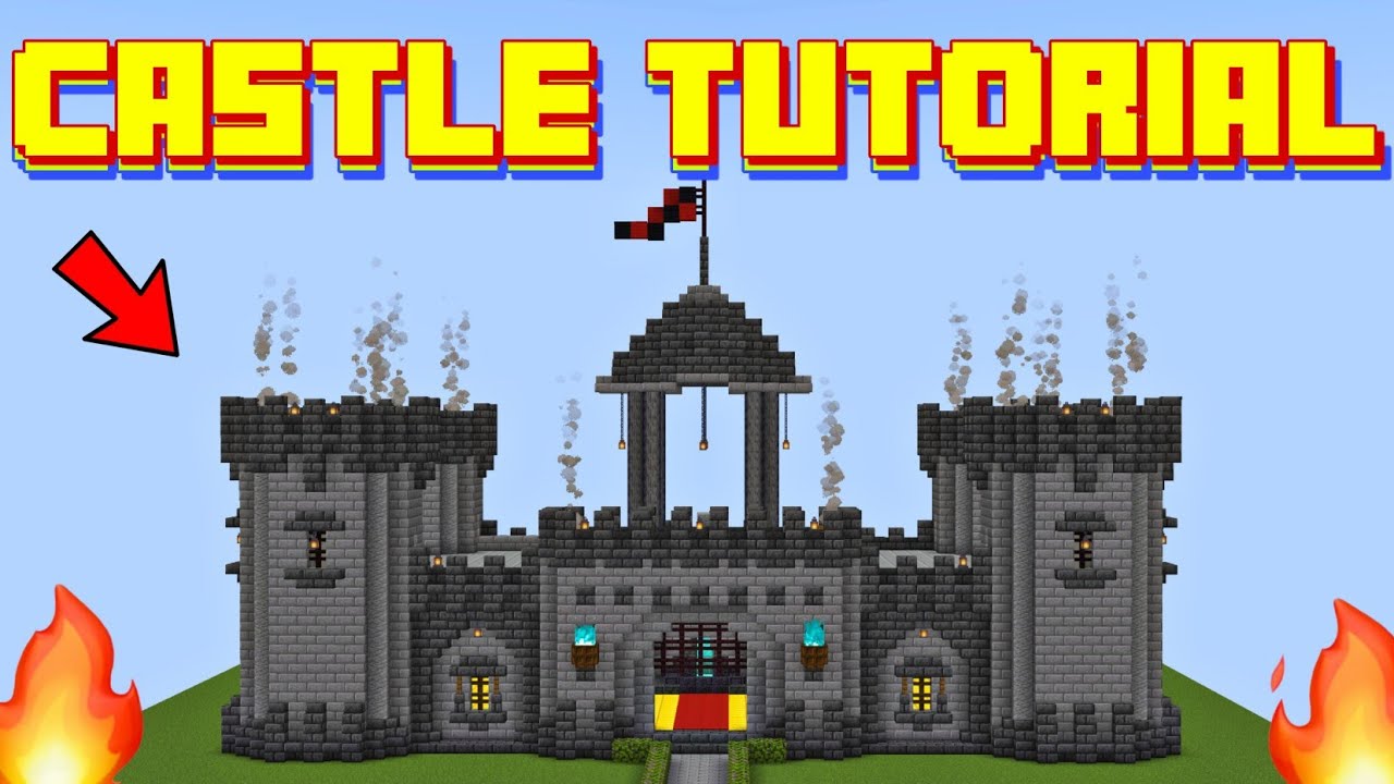 How To Make Castle in Minecraft 1.20 | Castle Tutorial Minecraft Hindi ...