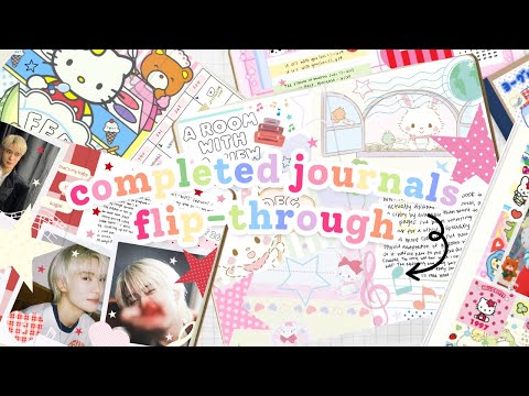 a flip-through of my COMPLETED digital journals ๊ฉ.แโ
(2024) ๐ฅ