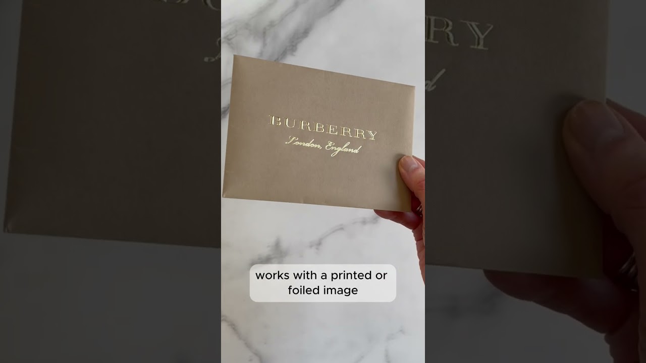 Blind vs Registered Embossing