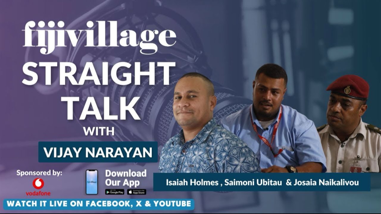 Former inmates  appears on fijivillage Straight Talk With Vijay Narayan